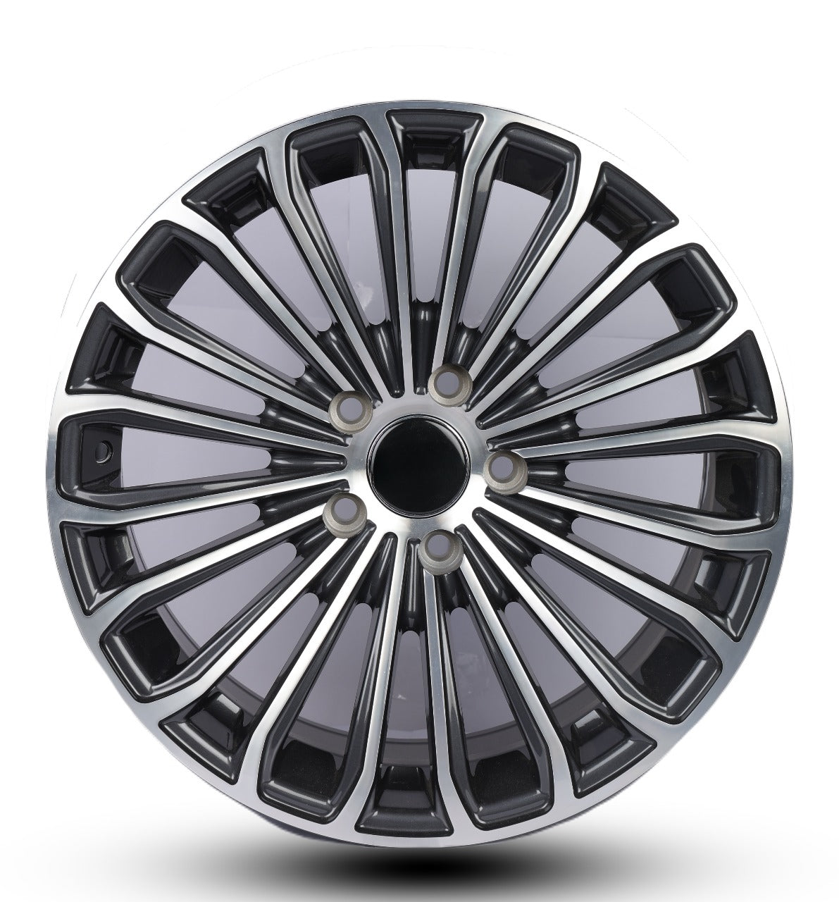 Challenger Series Black Machine Wheel | Carvve High-Definition Alloy ...