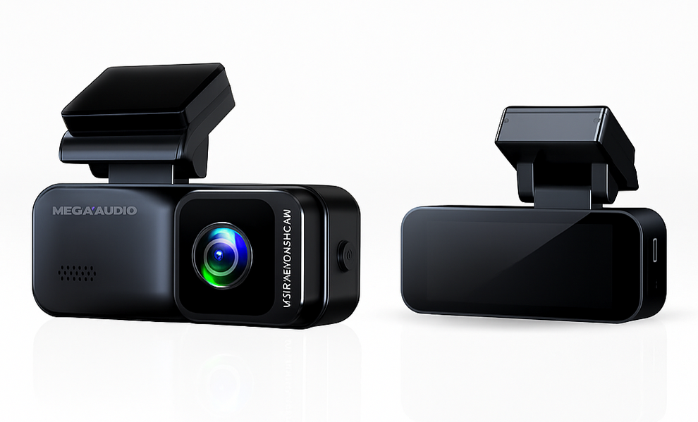 Mega Audio MADVR08 Smart Dashcam for Car Safety & Video Monitoring – Carvve