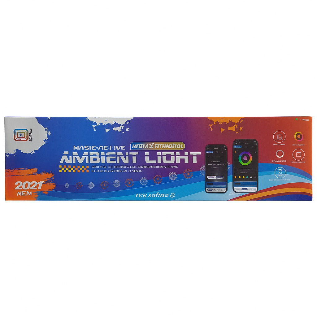 Carvve Ambient Lights – RGB Car Interior Lighting Kit | Universal Fit